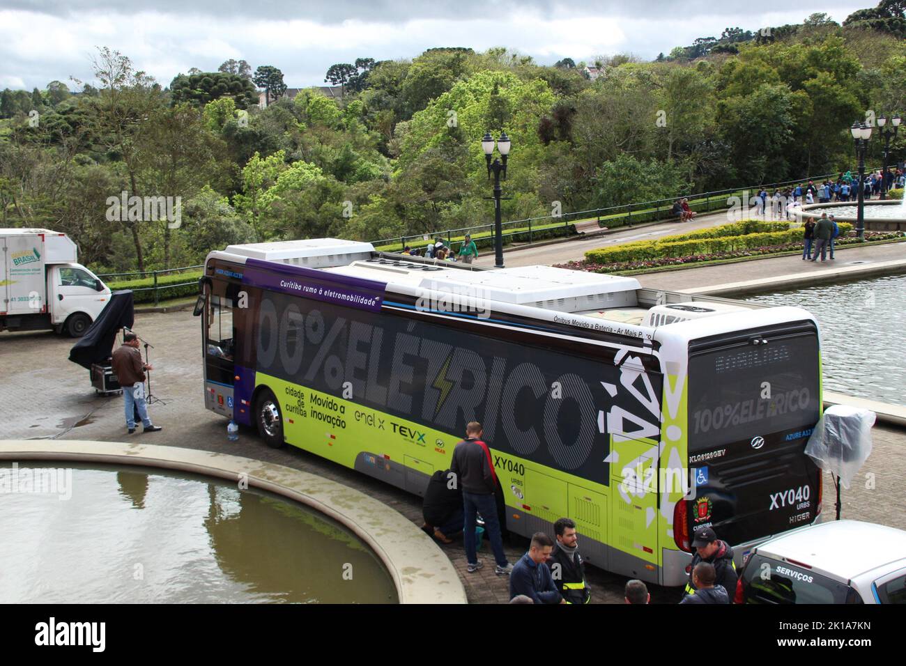 Electric buses brazil hi-res stock photography and images - Alamy