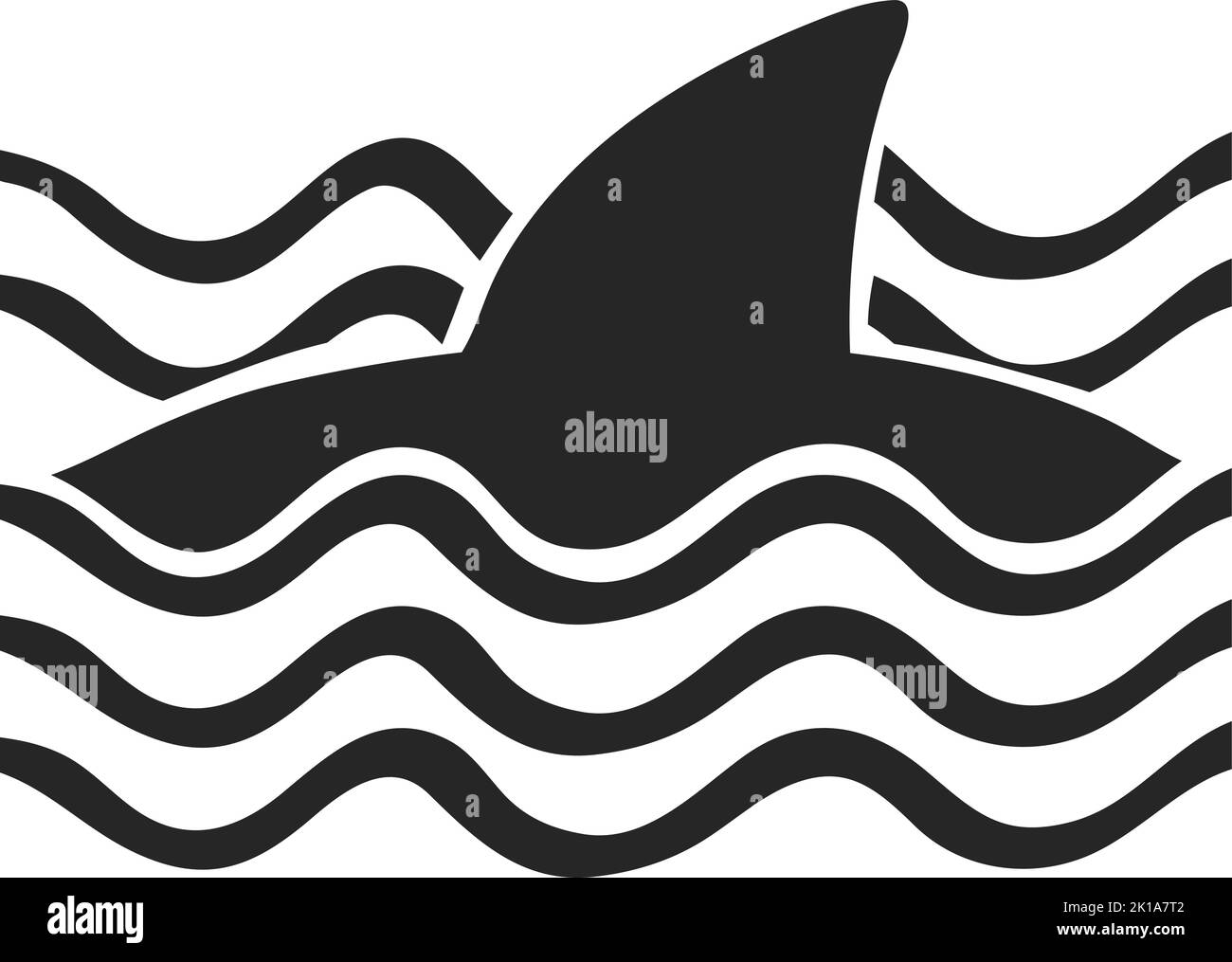 Hand drawn Shark vector illustration Stock Vector Image & Art - Alamy