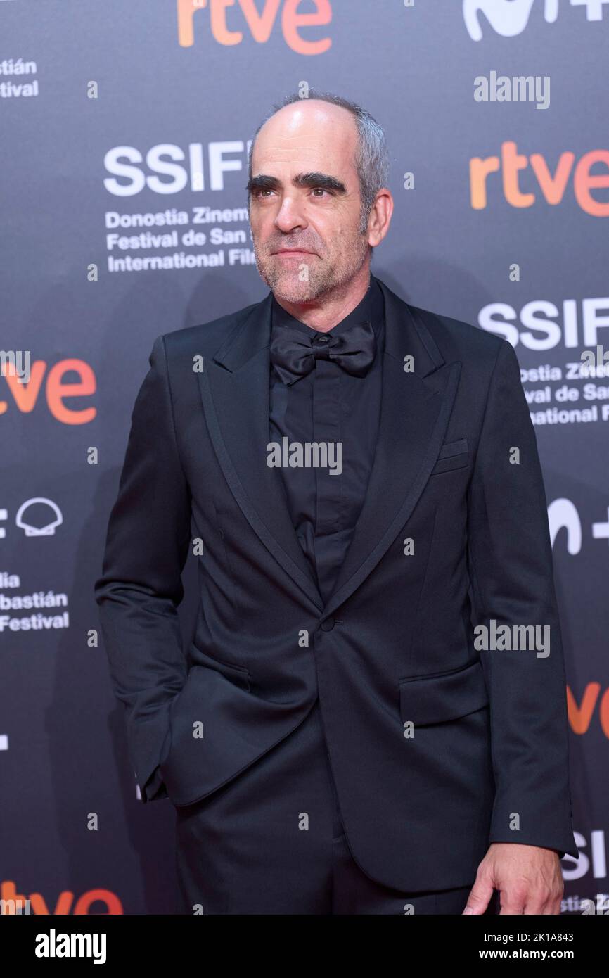 Donostia / San Sebastian. Spain. 20220916, Luis Tosar attended Red ...