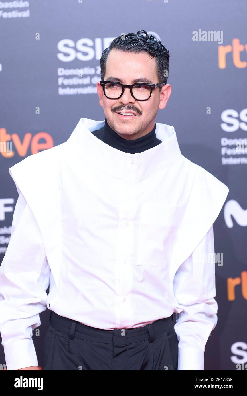 Donostia / San Sebastian. Spain. 20220916, Manolo Caro attended Red ...