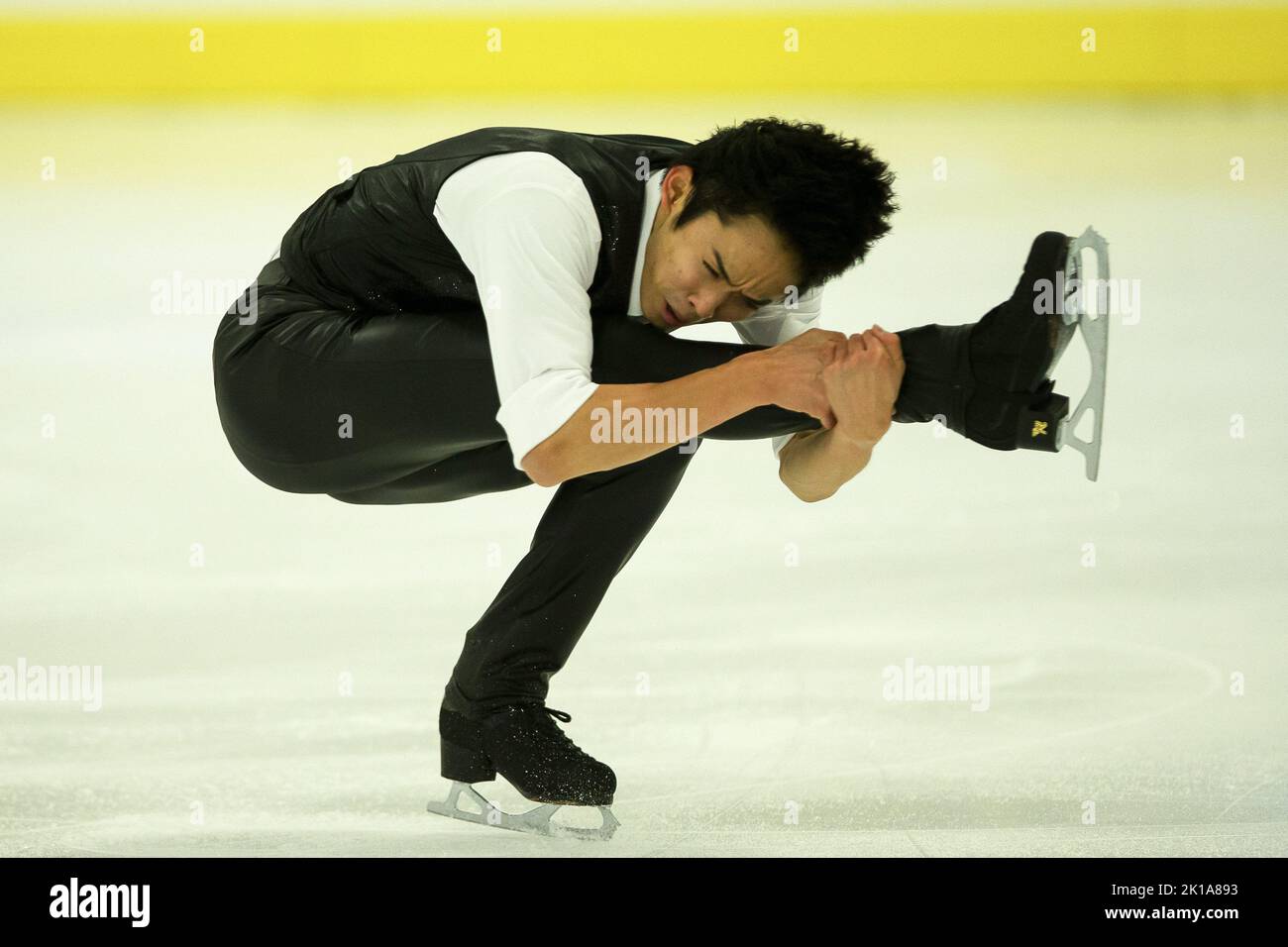 Bergamo, Italy. 16th Sep, 2022. Koshiro SHIMADA (Jpn) during 2022 ISU ...