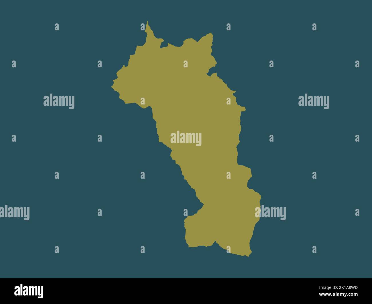 Paro bhutan district map outline hi-res stock photography and images ...