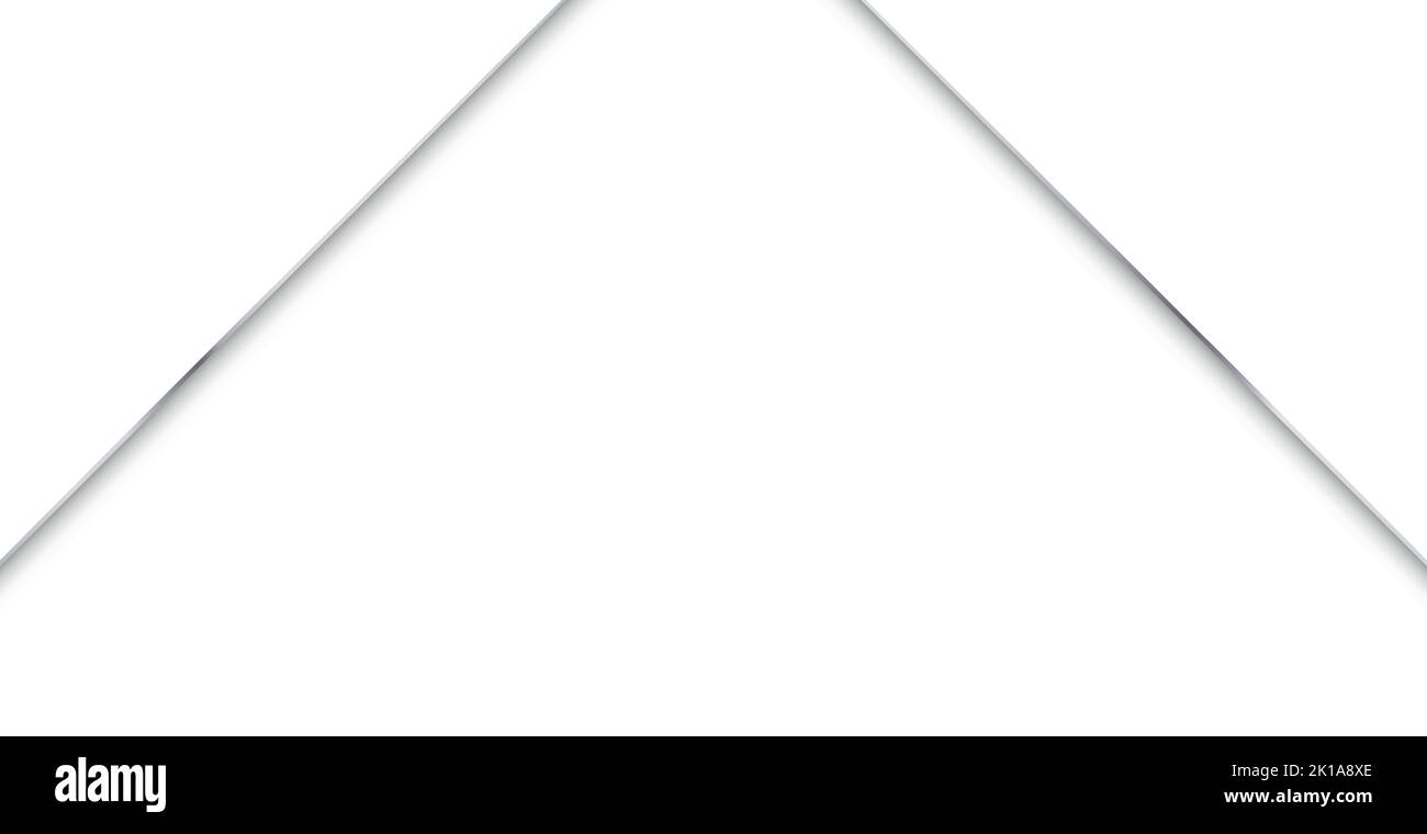 Abstract white background with steel lines, blank web template postcard ...