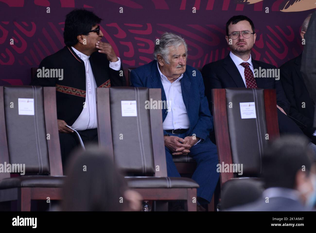 Mexico City, Mexico. 16th Sep, 2022. Former President of Uruguay Jose ...
