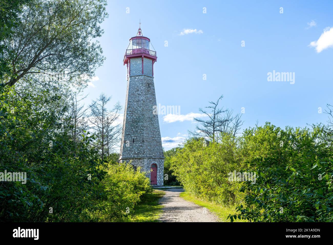 Gibraltar Point Lighthouse. Toronto Islands, Ontario, Canada Stock ...