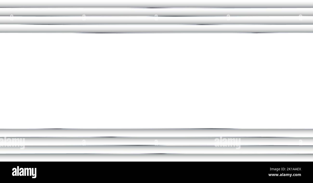 Abstract white background with steel lines, blank web template postcard ...