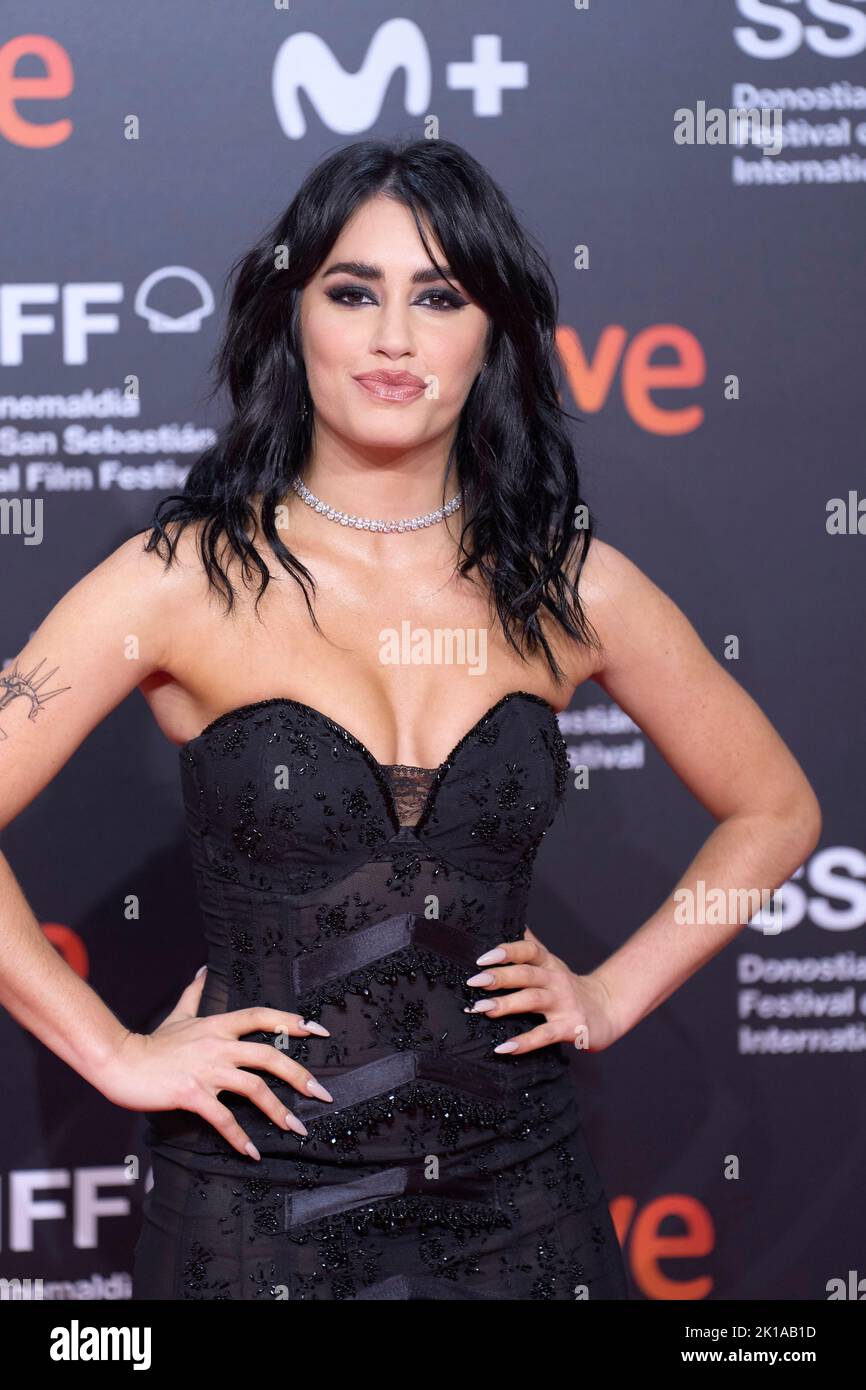 September 16, 2022, Donostia / San Sebastian, Euskadi, Spain: Lali ...