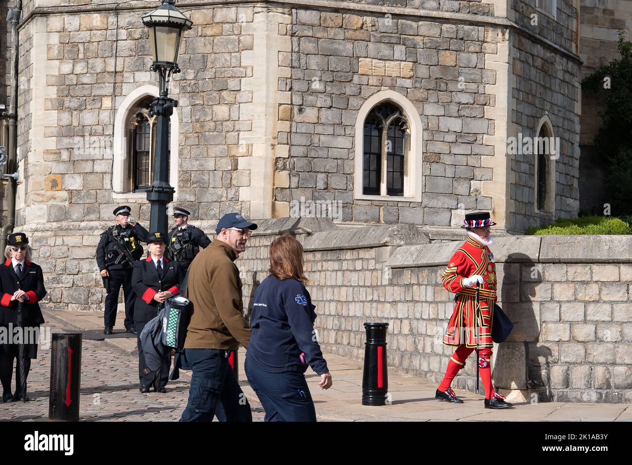 The george vi memorial chapel in st georges chapel Banque de ...