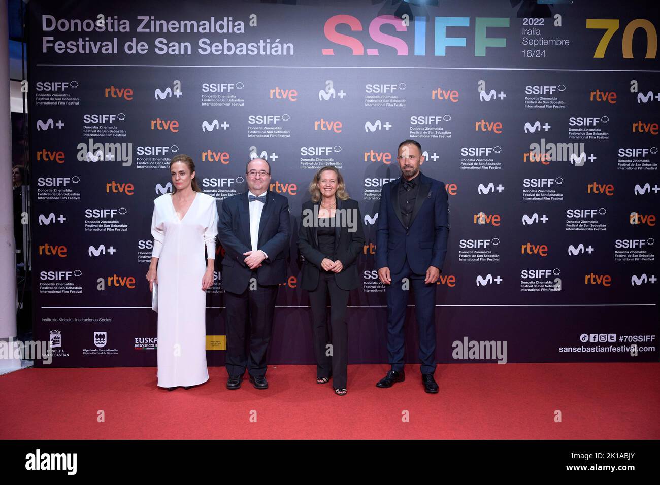September 16, 2022, Donostia / San Sebastian, Euskadi, Spain: Miquel ...