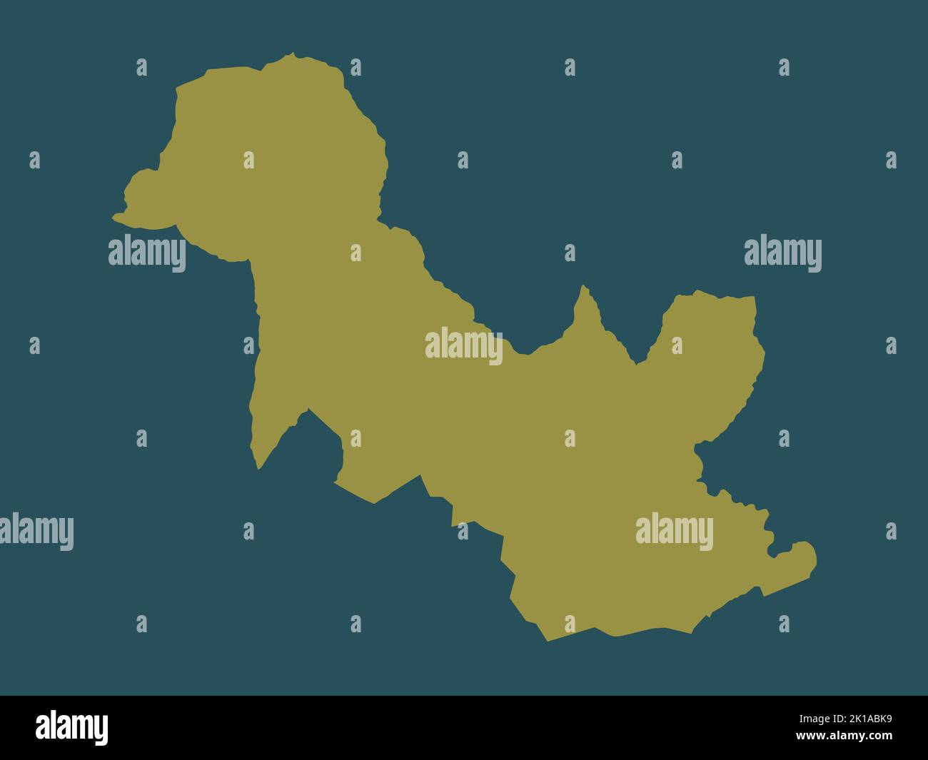 Samtse outline map hi-res stock photography and images - Alamy