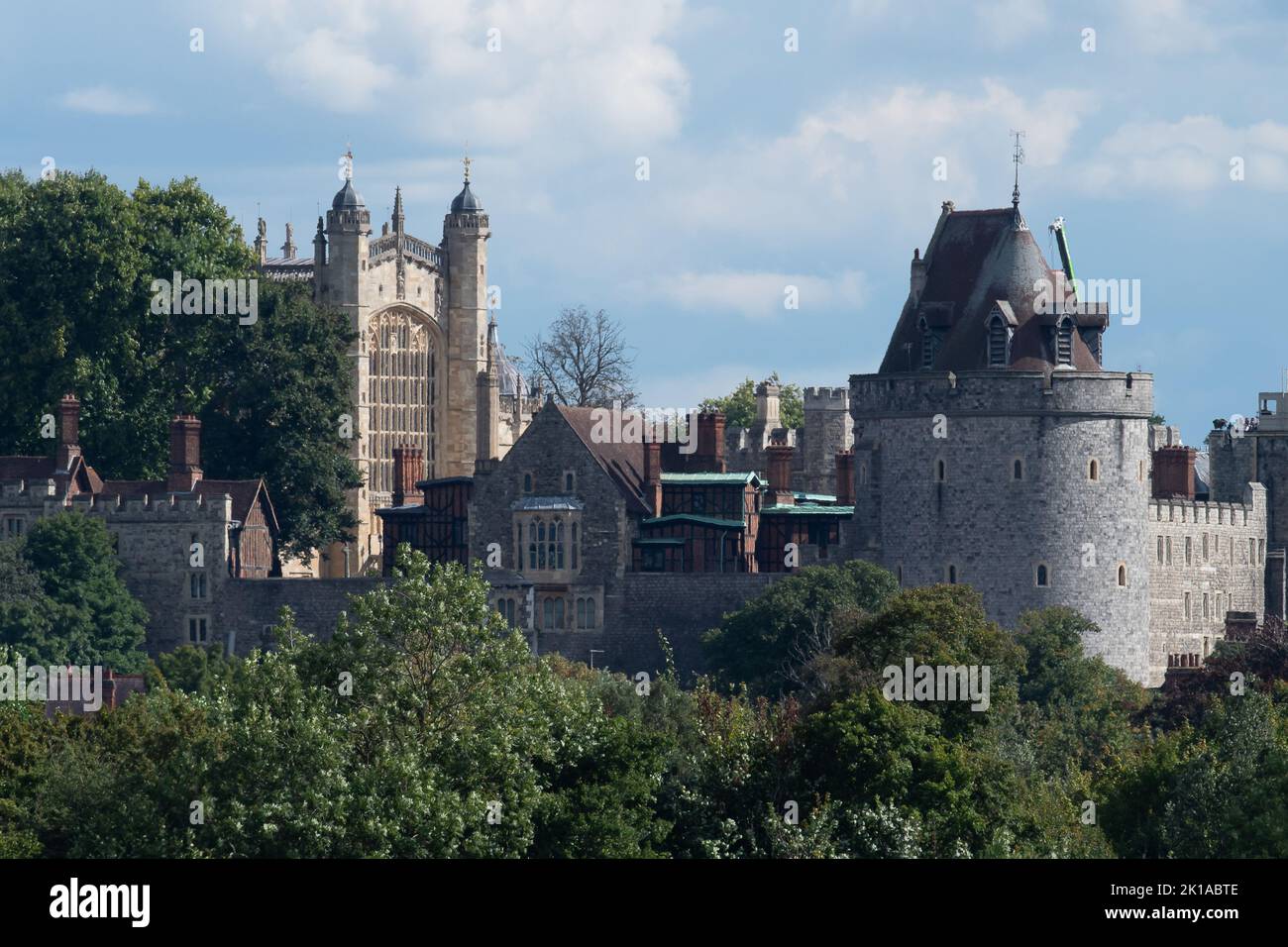 Windsor, Berkshire, UK. 16th September, 2022. St George's Chapel at ...