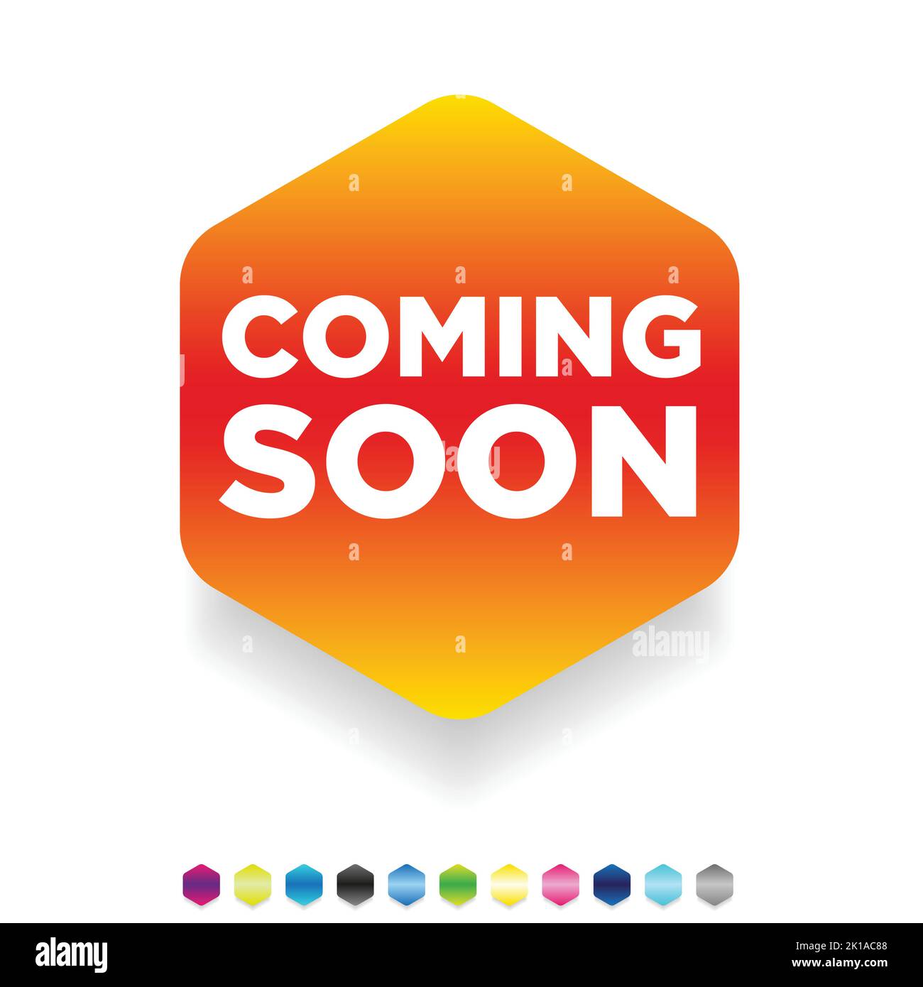Coming Soon button vector for web Stock Vector Image & Art - Alamy