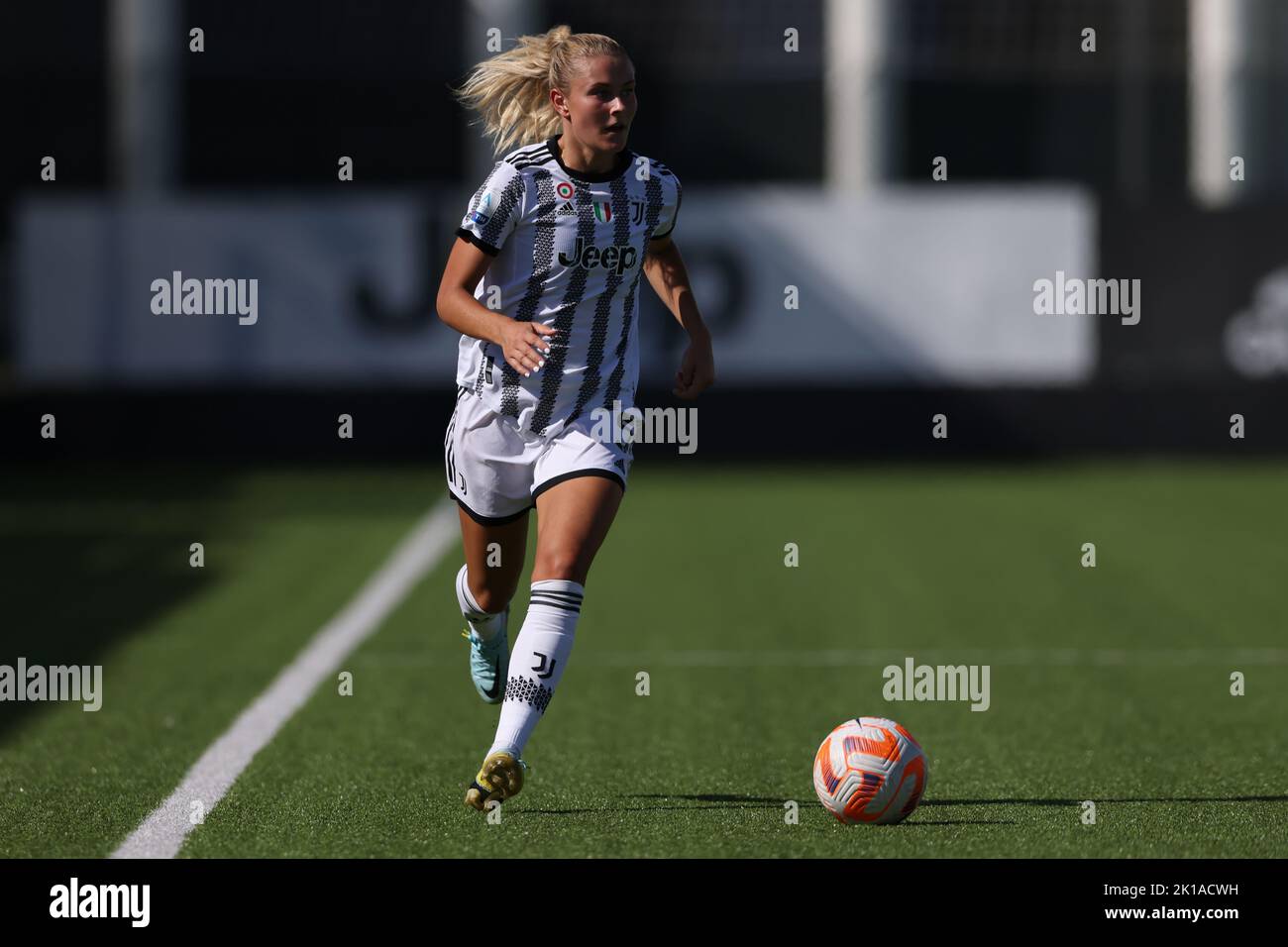 Vinovo, Italy, 16th September 2022. Amanda Nilden of Juventus during ...