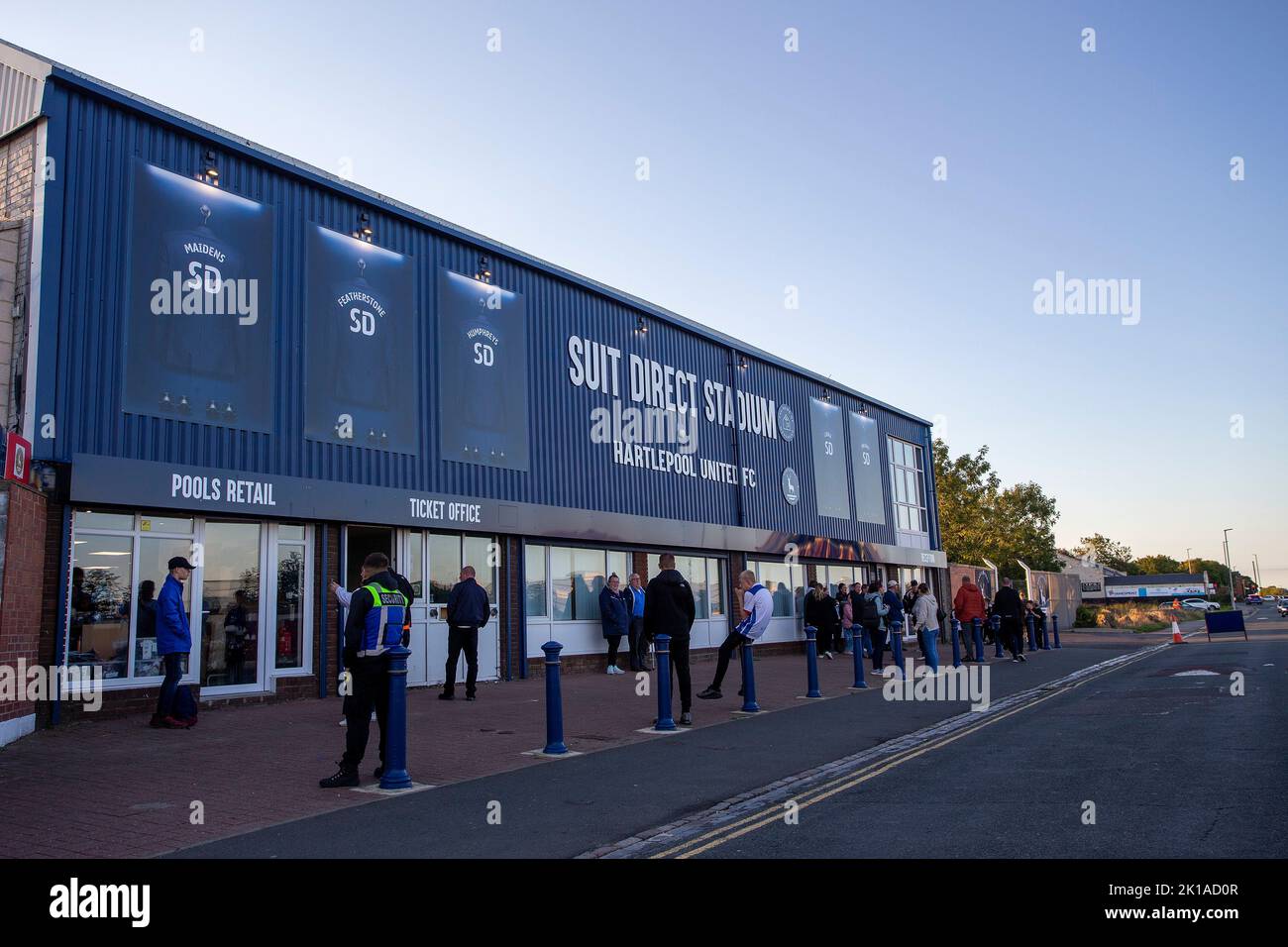 Victoria park hartlepool stadium hi-res stock photography and images ...