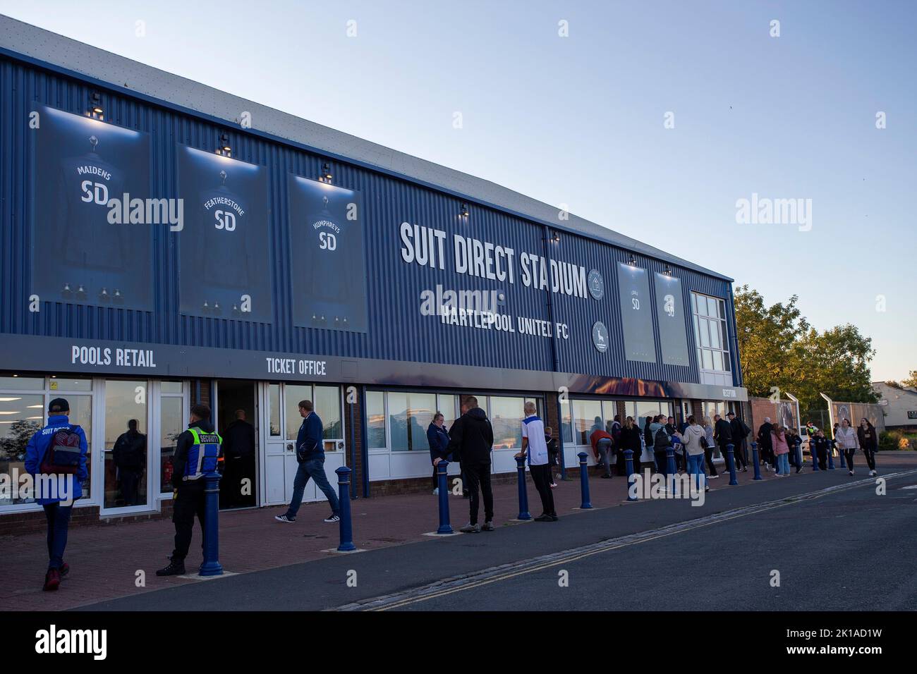 Victoria park hartlepool stadium hi-res stock photography and images ...