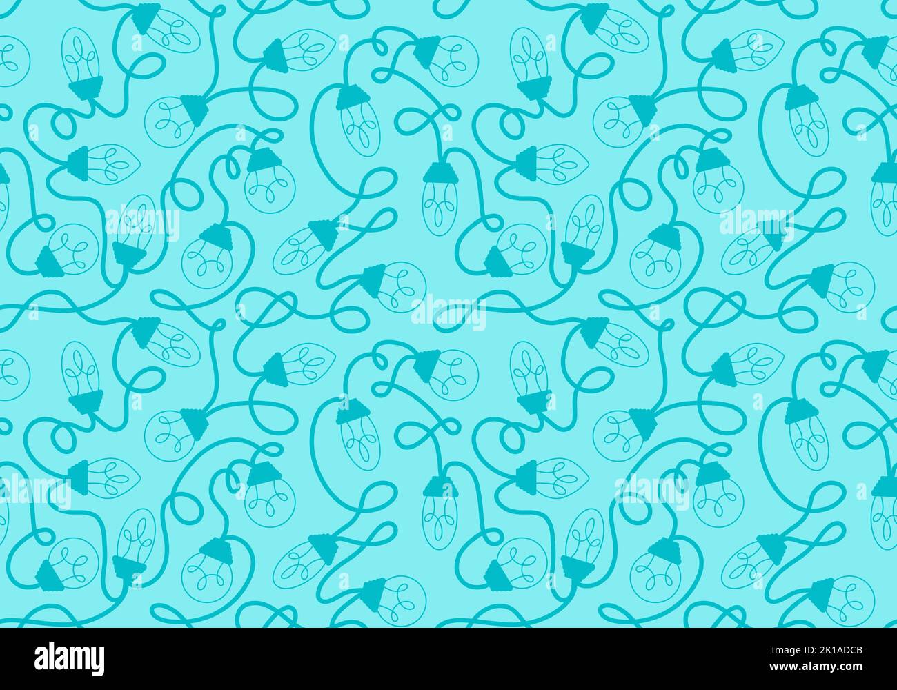 Festive illumination seamless idea light bulbs pattern for wrapping ...