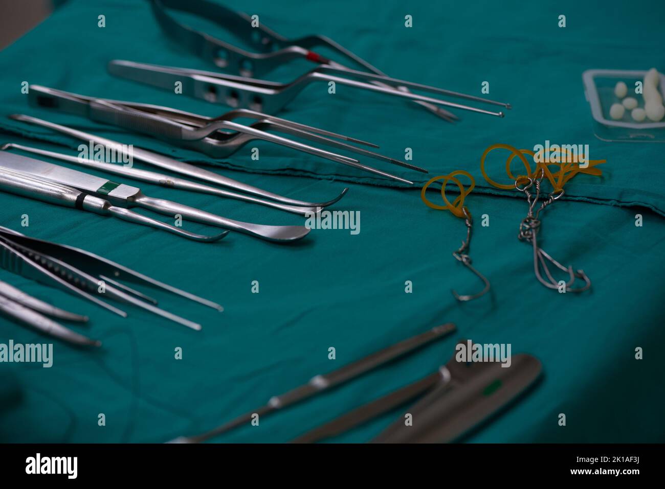 Neurosurgical instrument on the table in operating room Stock Photo - Alamy