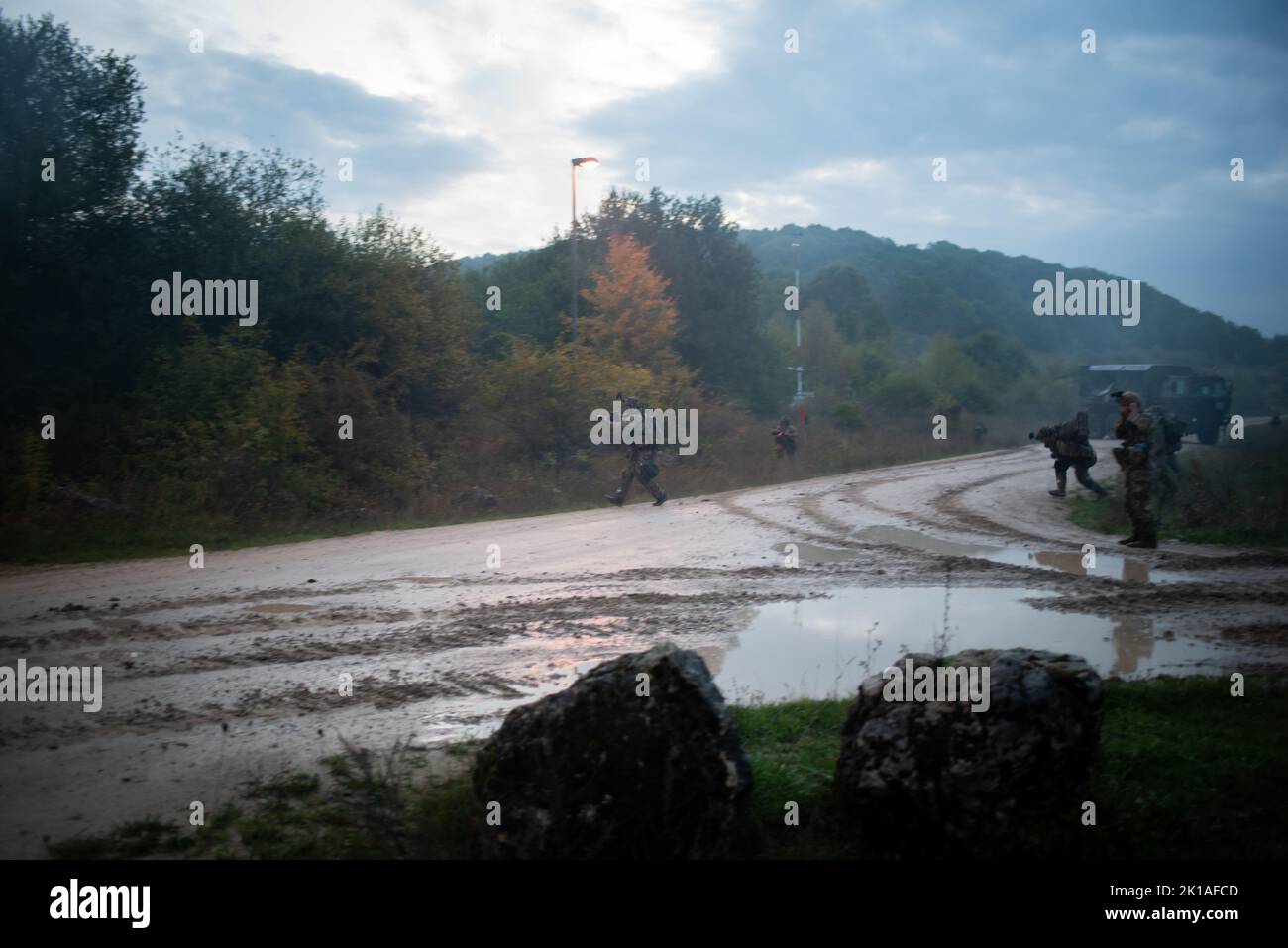 A U.S. Army paratrooper assigned to 2nd Battalion, 503rd Parachute ...