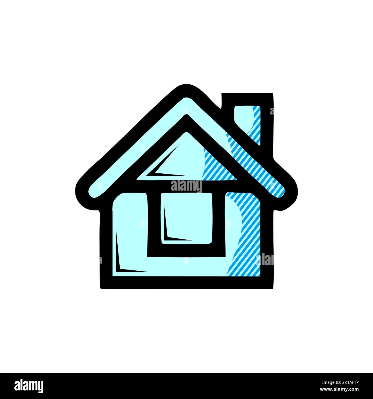 cabin icon isolated on white background from christmas collection ...