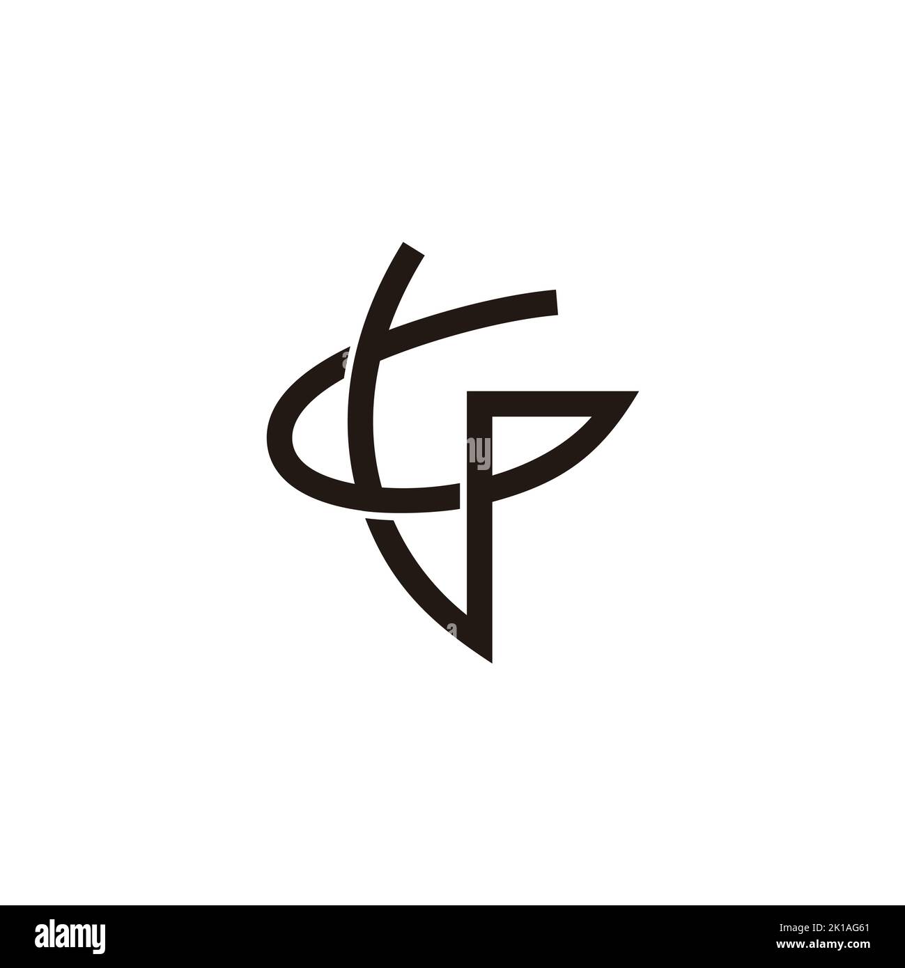 letter vg doodle line link logo vector Stock Vector Image & Art - Alamy