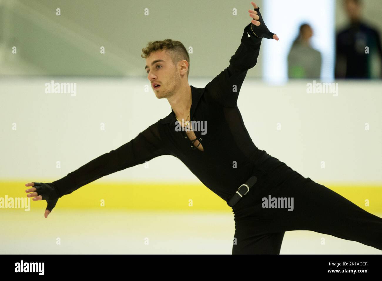 PalaGhiaccio IceLab, Bergamo, Italy, September 16, 2022, Matteo RIZZO ...