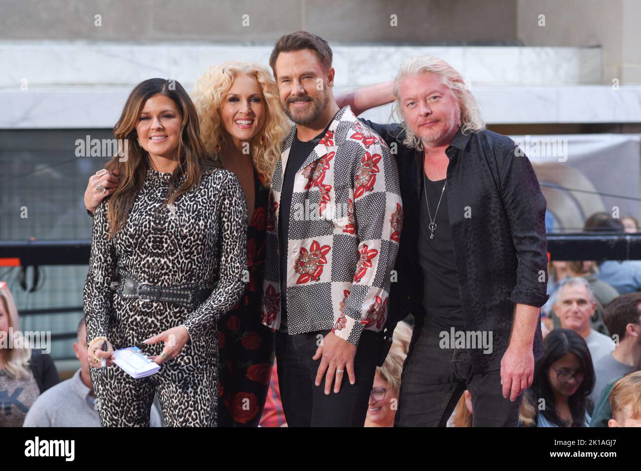 New York, USA. 16th Sep, 2022. Little Big Town - (L-R) Karen Fairchild, Kimberly Schlapman, Jimi ...