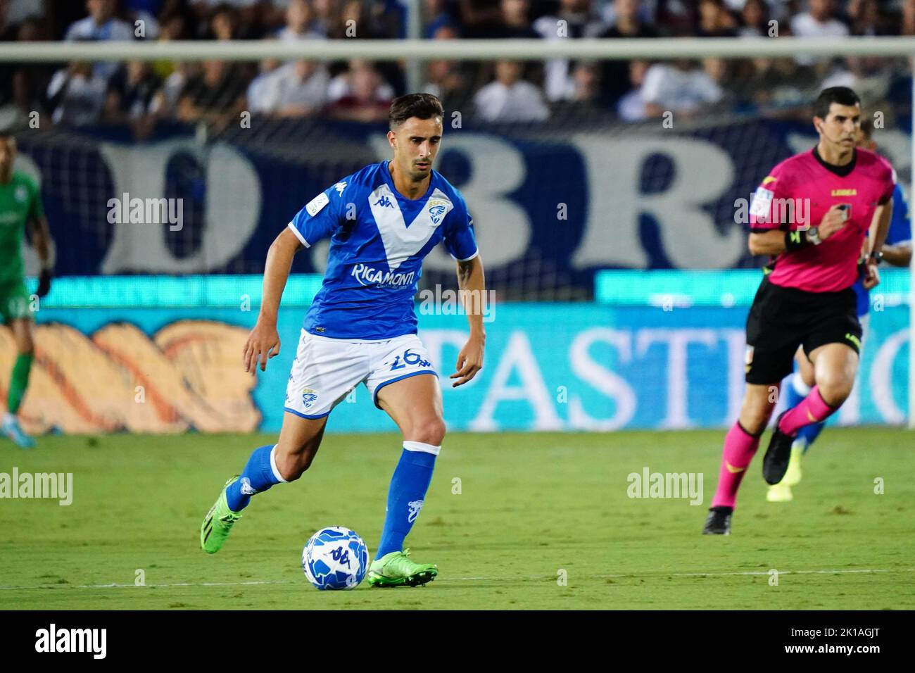 Mario Rigamonti stadium, Brescia, Italy, September 16, 2022, Massimo ...