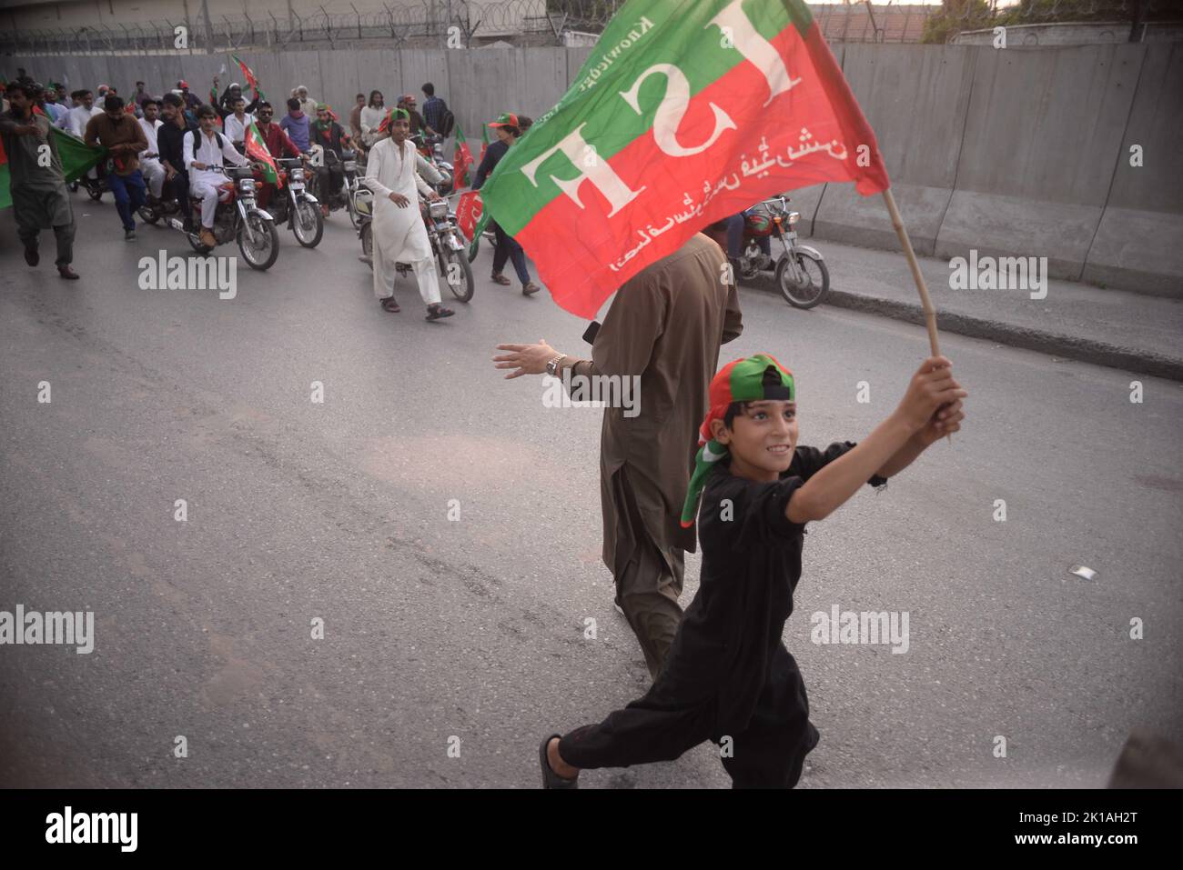 Rawalpindi, Punjab, Pakistan. 16th Sep, 2022. Insaf Student ...
