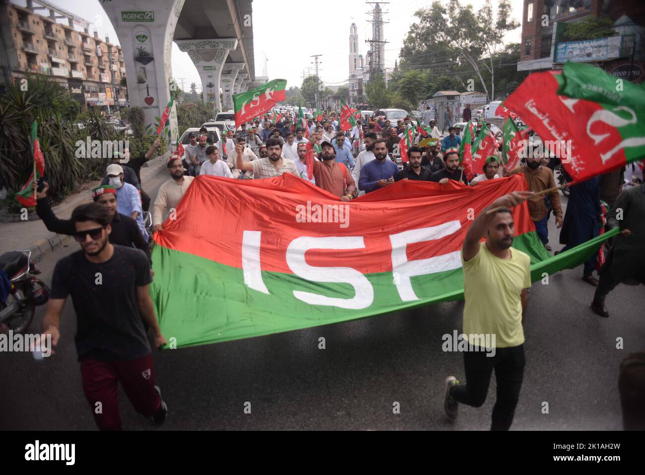 Rawalpindi, Punjab, Pakistan. 16th Sep, 2022. Insaf Student ...