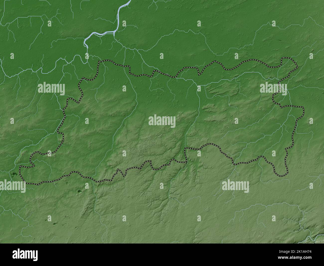 Vlaams Brabant, province of Belgium. Elevation map colored in wiki ...