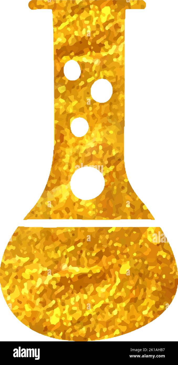 Gold tube laboratory Stock Vector Images - Alamy
