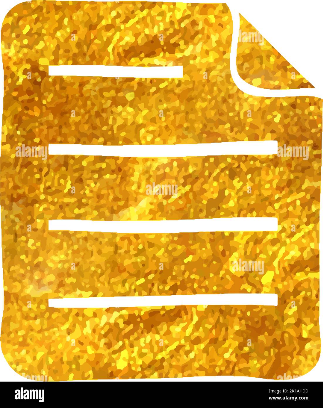Gold foil application Stock Vector Images - Alamy