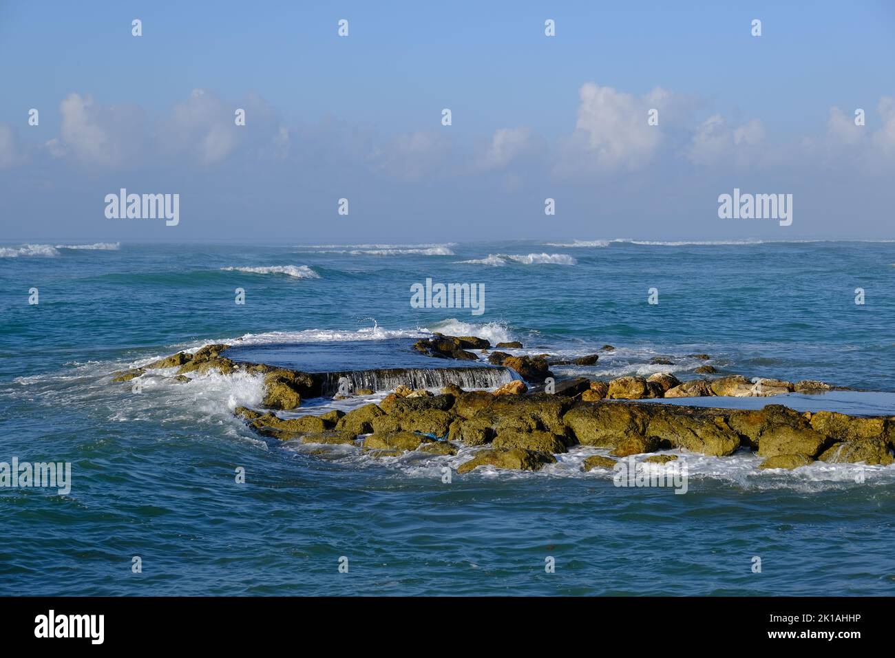 Indonesia Bali - Jetty rocks Nusa Dua Beach Stock Photo - Alamy