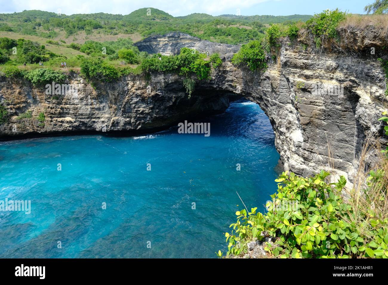 Aerial scenic nusa penida view hi-res stock photography and images - Alamy