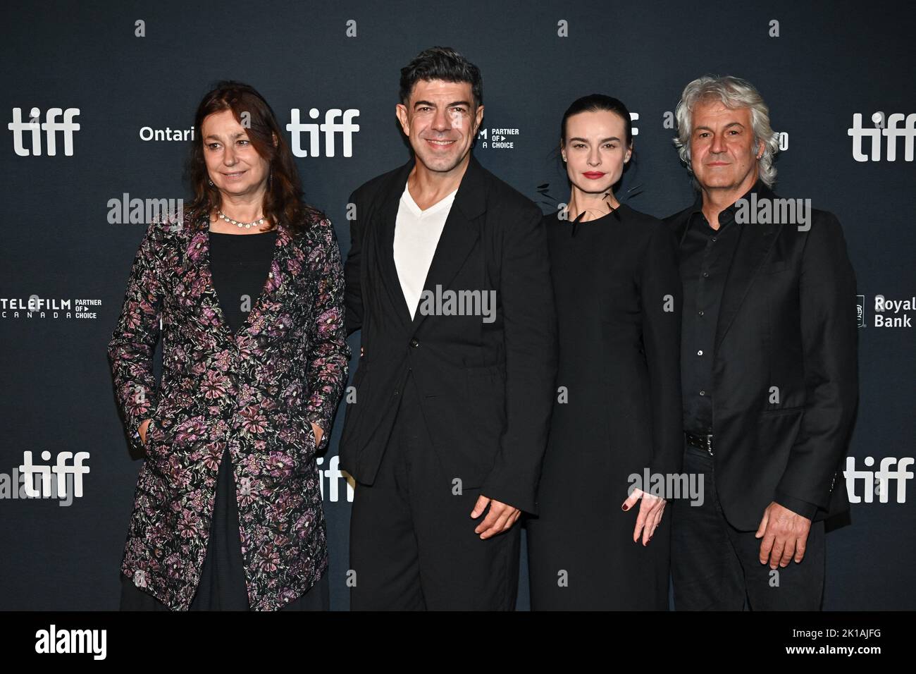 Toronto, Canada. 16th Sep, 2022. Francesca Archibugi, Pierfrancesco ...