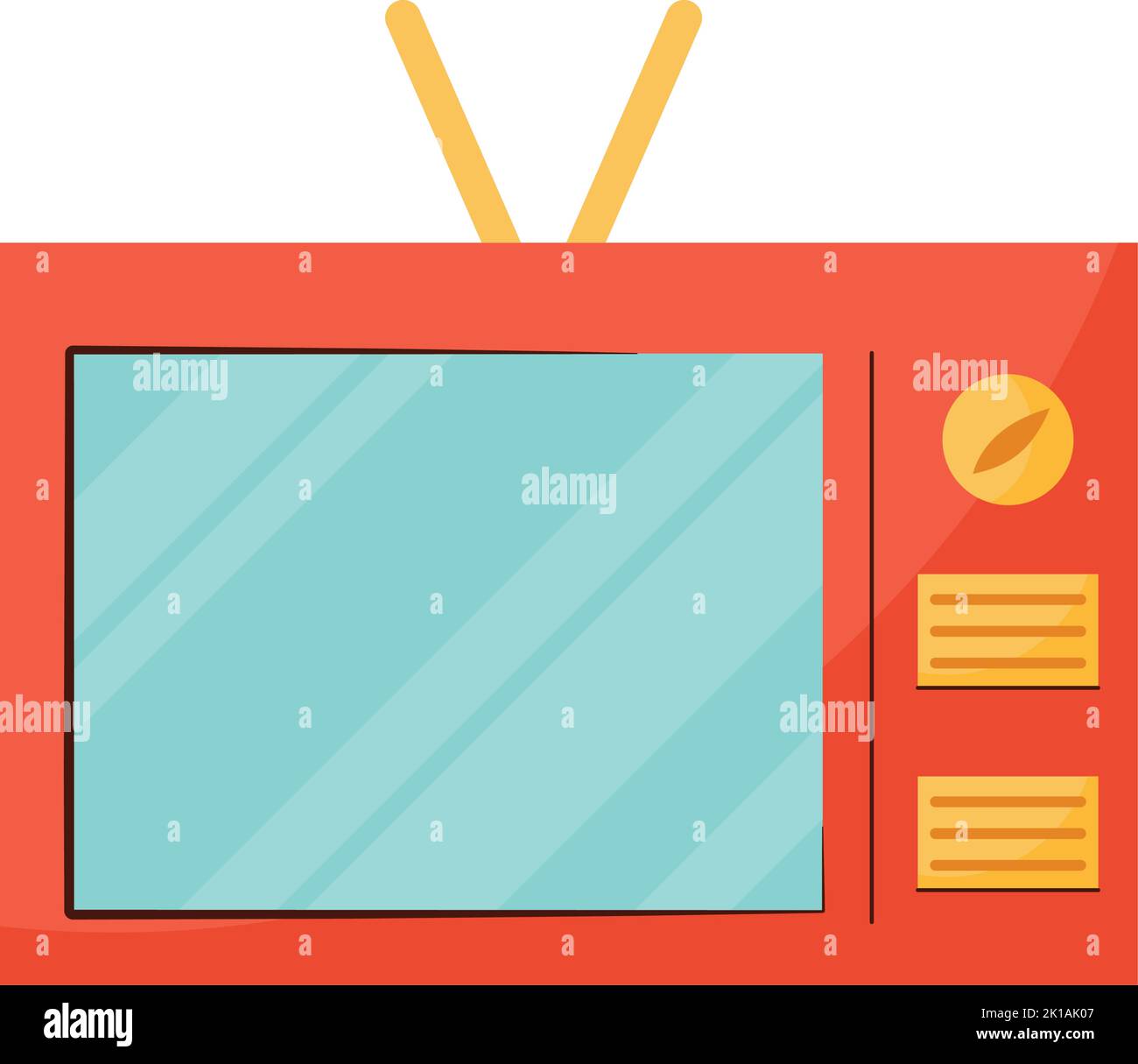 old retro tv device tech Stock Vector Image & Art - Alamy