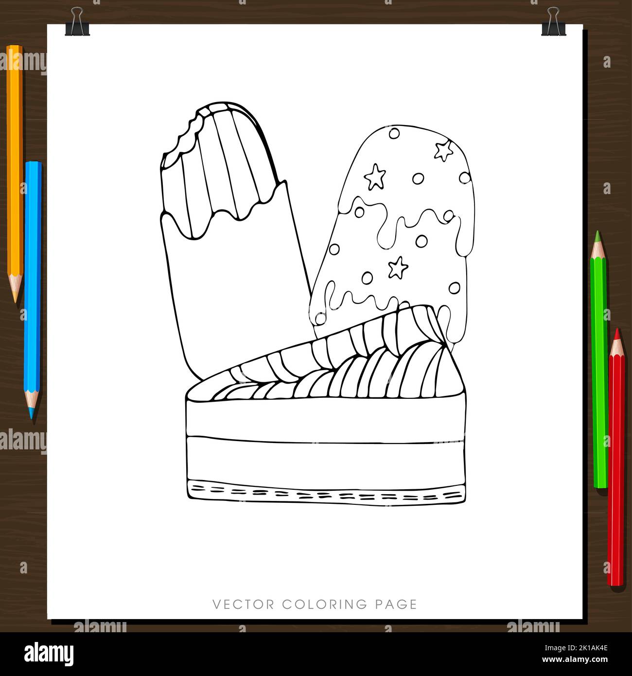 Sleeping Bag Coloring Page