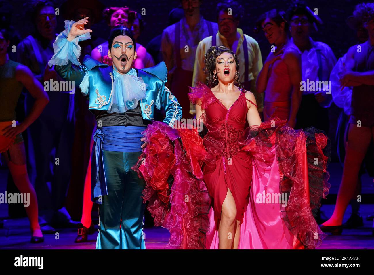 Hamburg, Germany. 13th Sep, 2022. Leading actress Maria Kataeva as ...