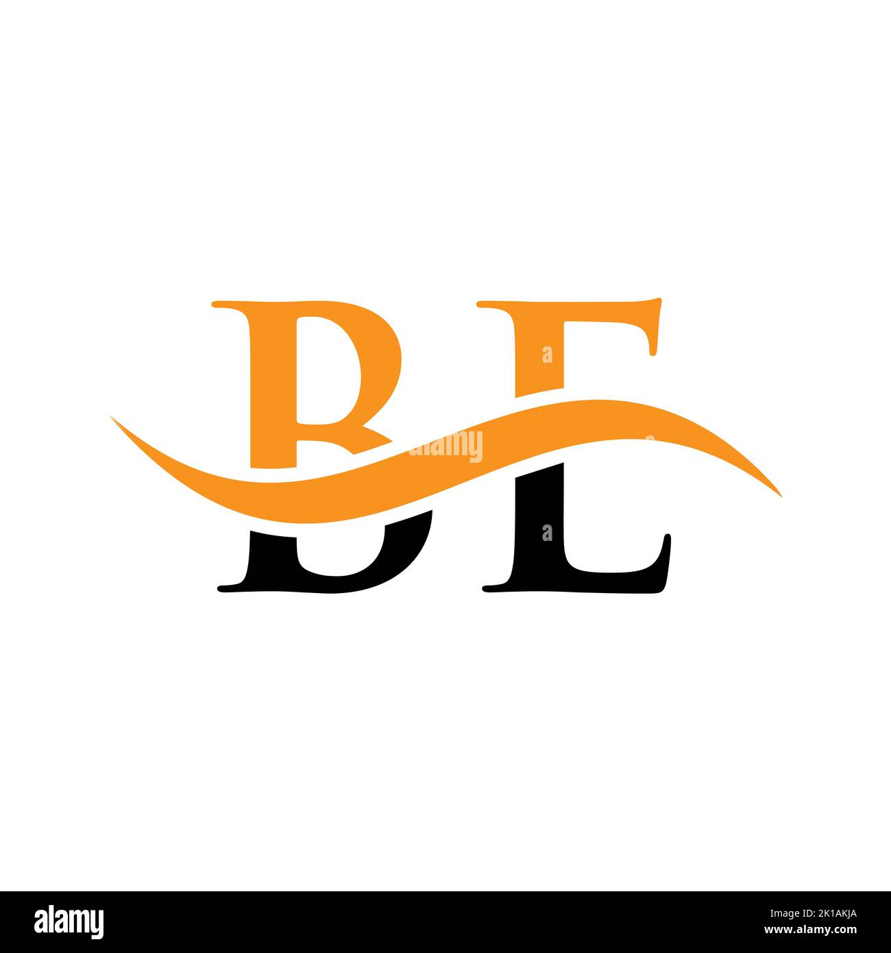 BE Combine Letter Logo Vector Template. Letter BE Logo Design Modern ...