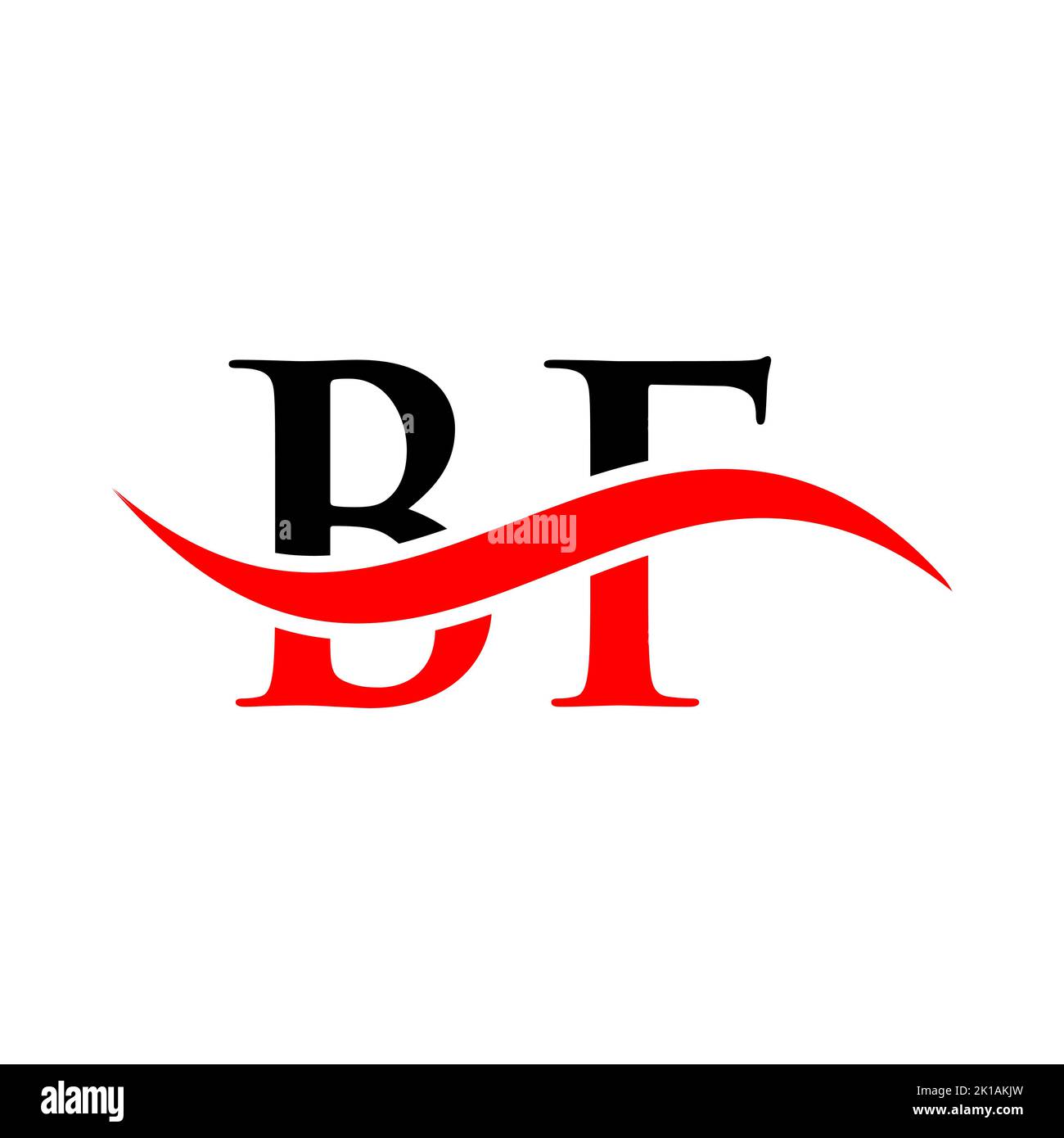 BF Combine Letter Logo Vector Template. Letter BF Logo Design Modern ...