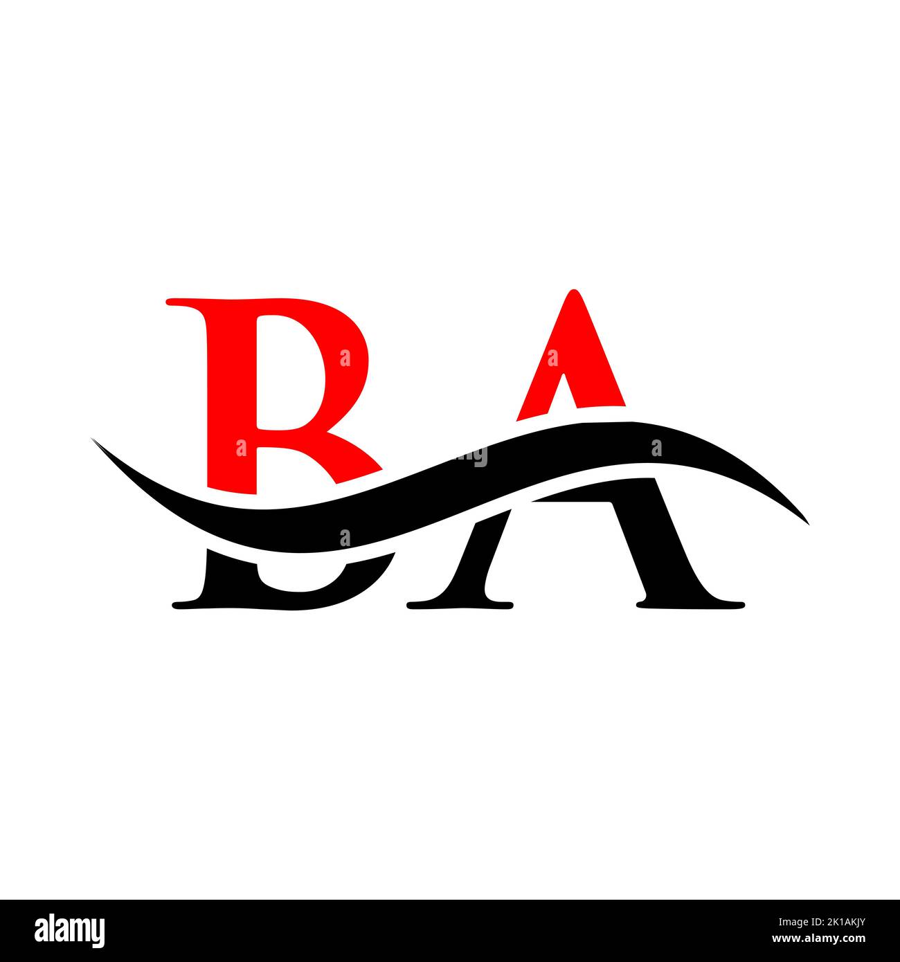 BA Combine Letter Logo Vector Template. Letter BA Logo Design Modern ...