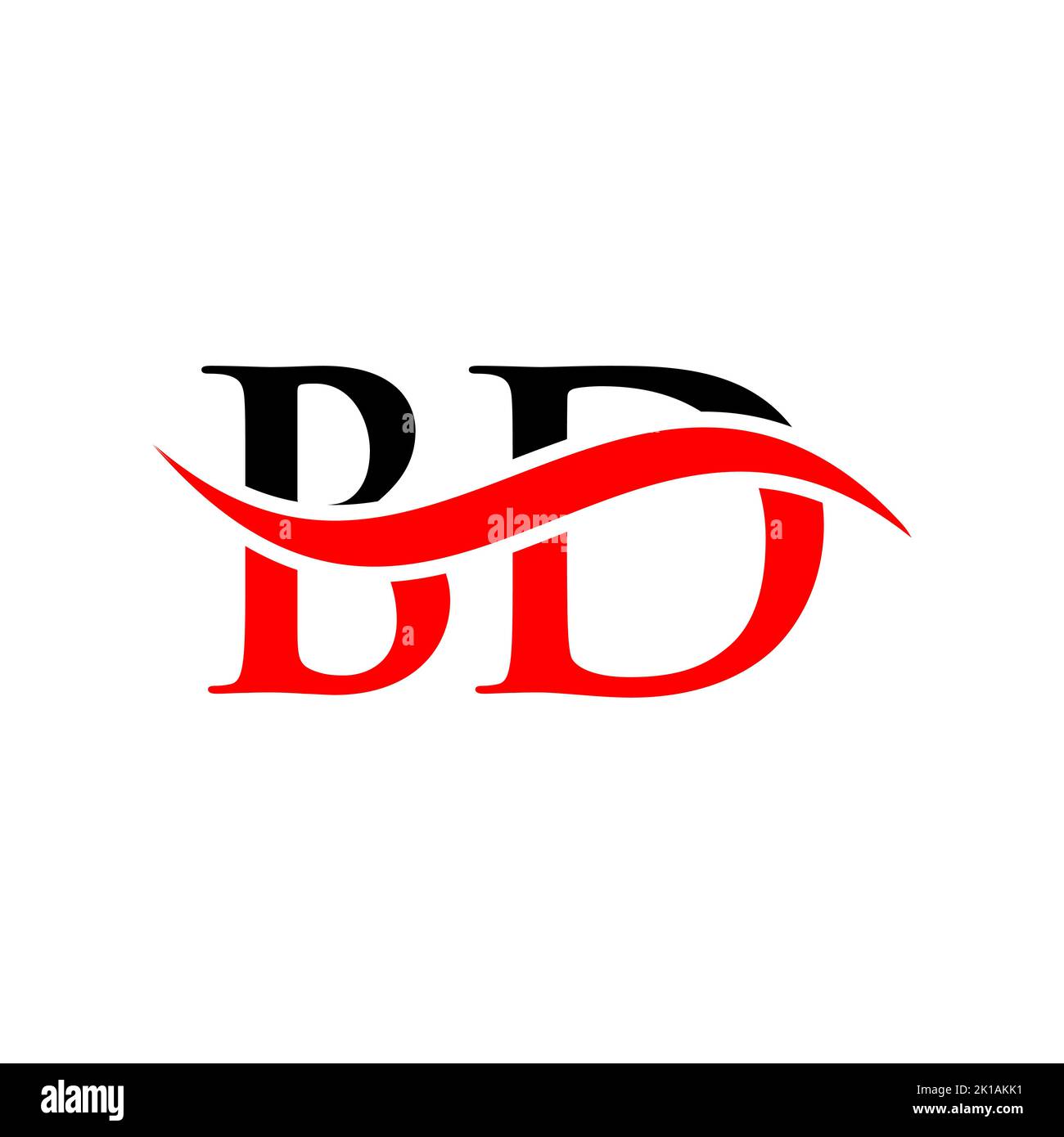 BD Combine Letter Logo Vector Template. Letter BD Logo Design Modern ...