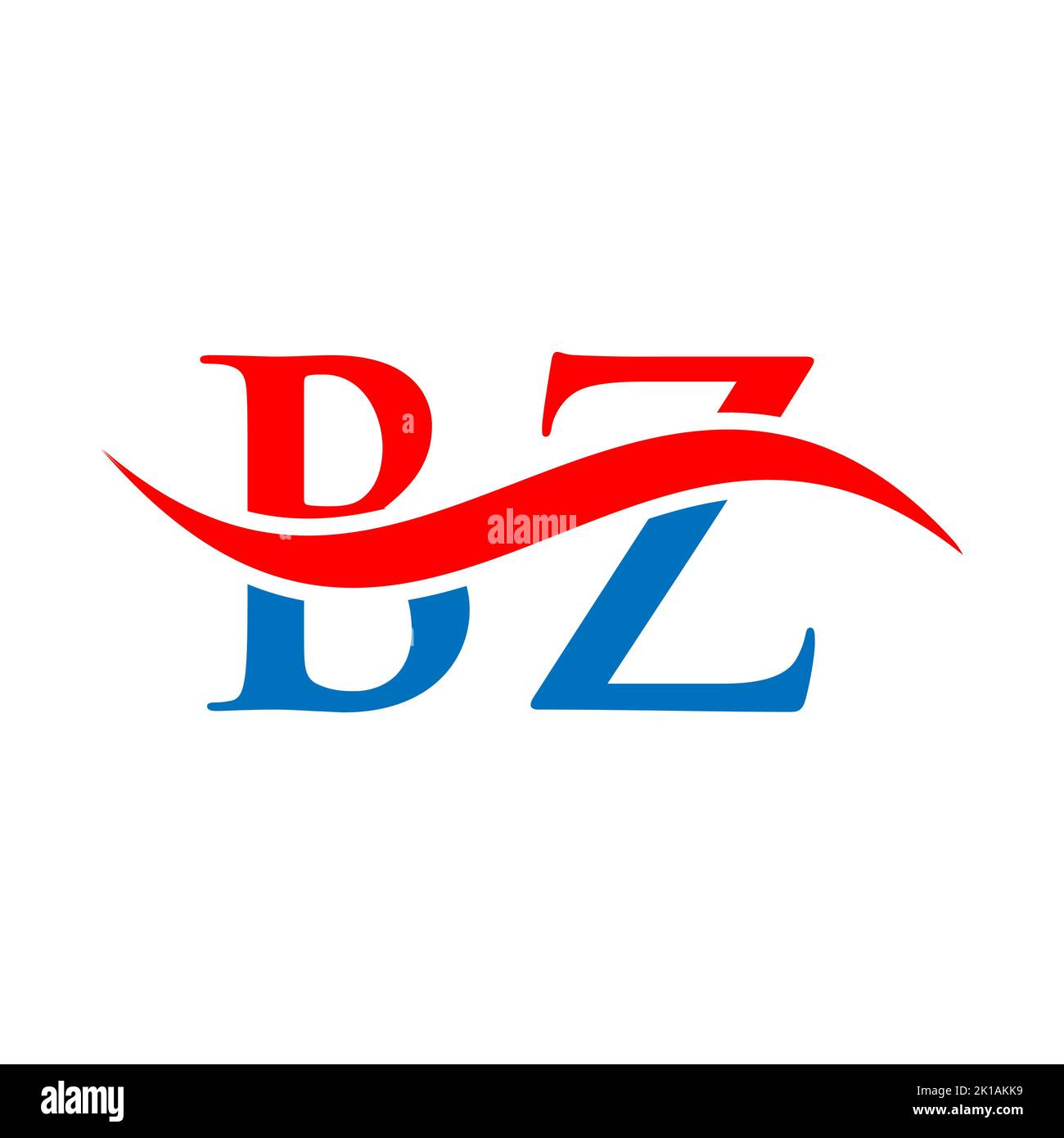 BZ Combine Letter Logo Vector Template. Letter BZ Logo Design Modern ...
