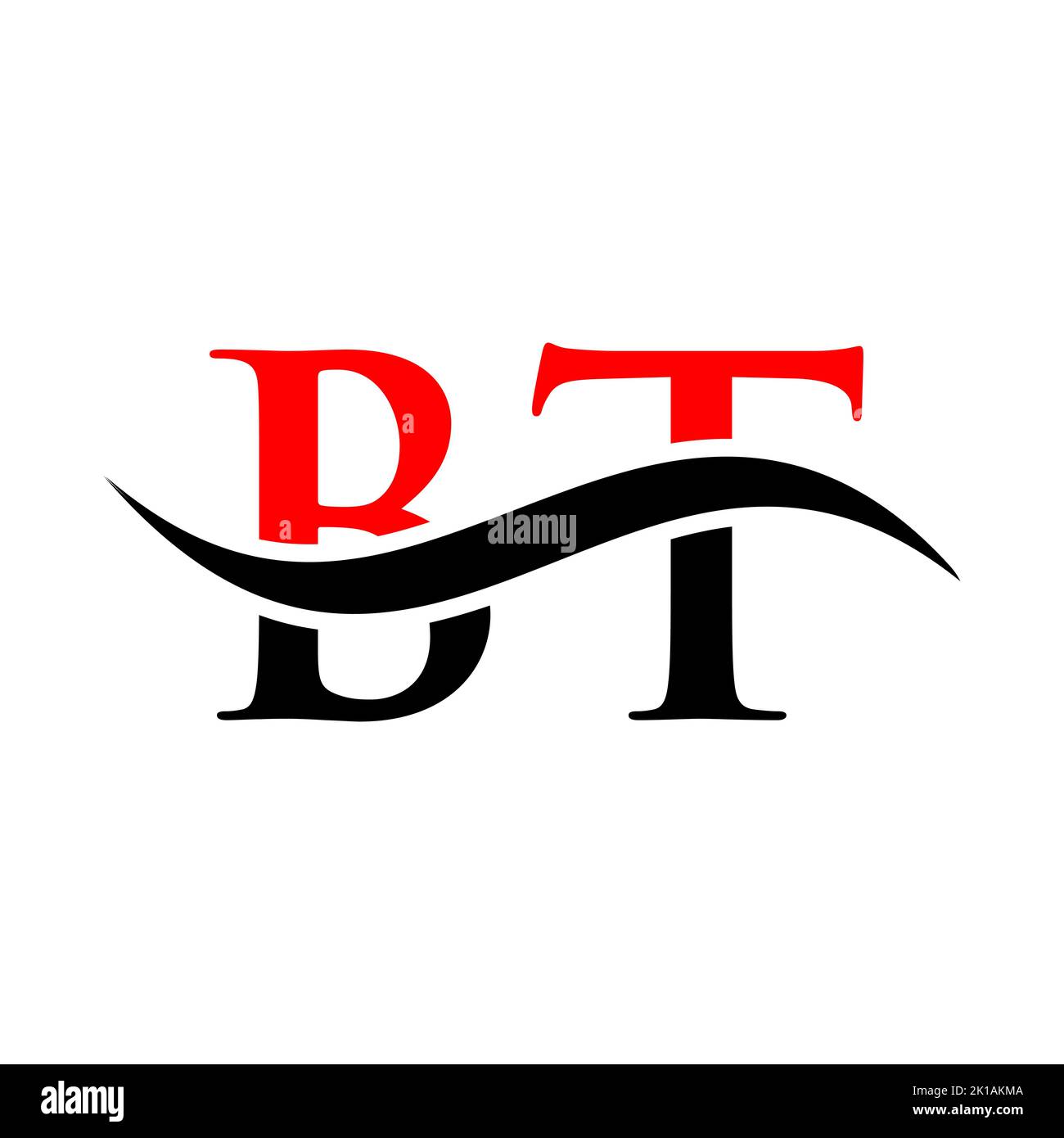 BT Combine Letter Logo Vector Template. Letter BT Logo Design Modern ...