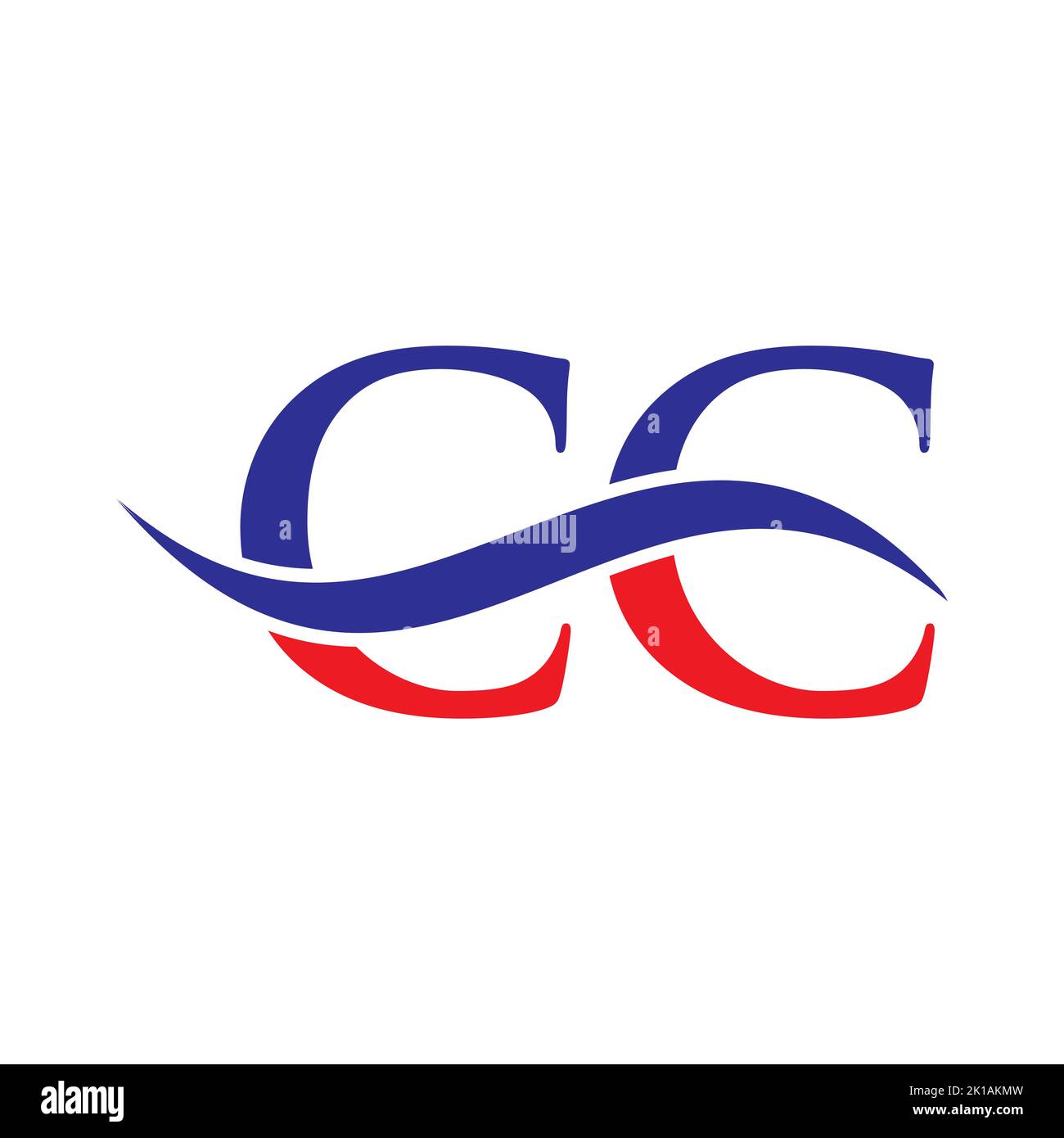 CC Combine Letter Logo Vector Template. Letter CC Logo Design Modern ...