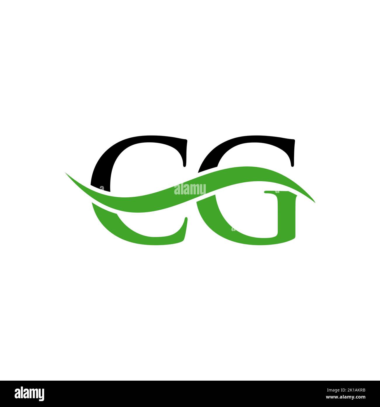 CG Combine Letter Logo Vector Template. Letter CG Logo Design Modern ...
