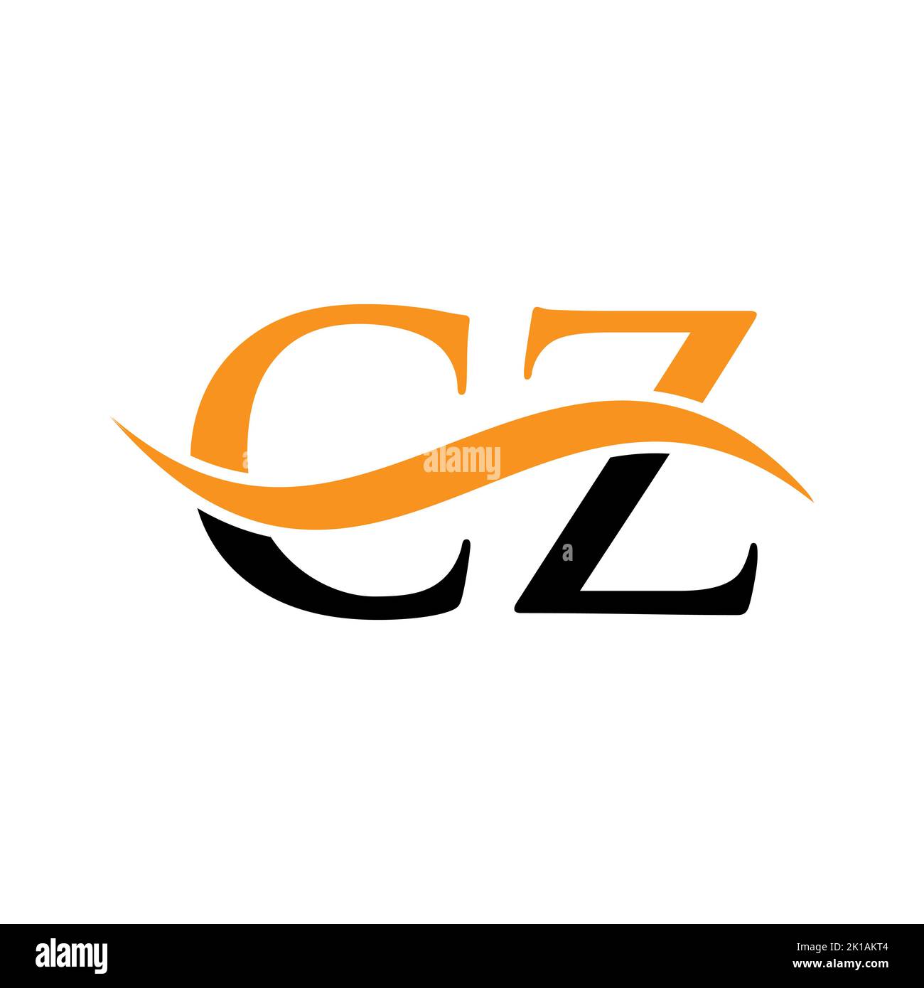 CZ Combine Letter Logo Vector Template. Letter CZ Logo Design Modern ...