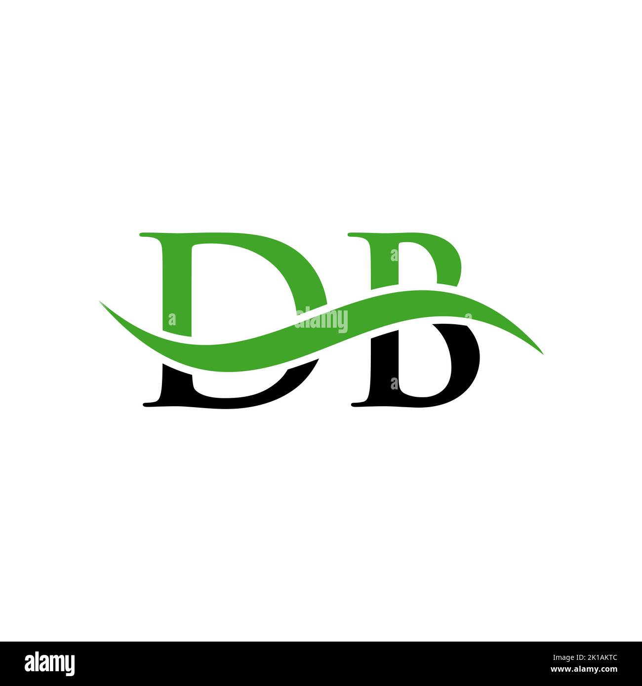 DB Combine Letter Logo Vector Template. Letter DB Logo Design Modern ...