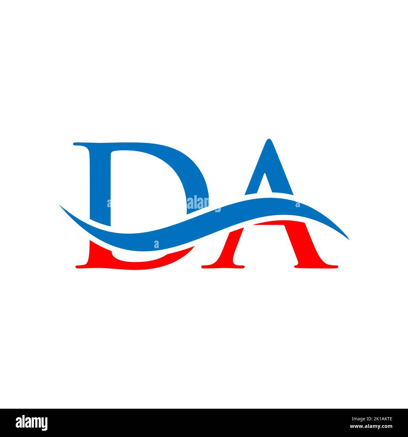 DA Combine Letter Logo Vector Template. Letter DA Logo Design Modern ...