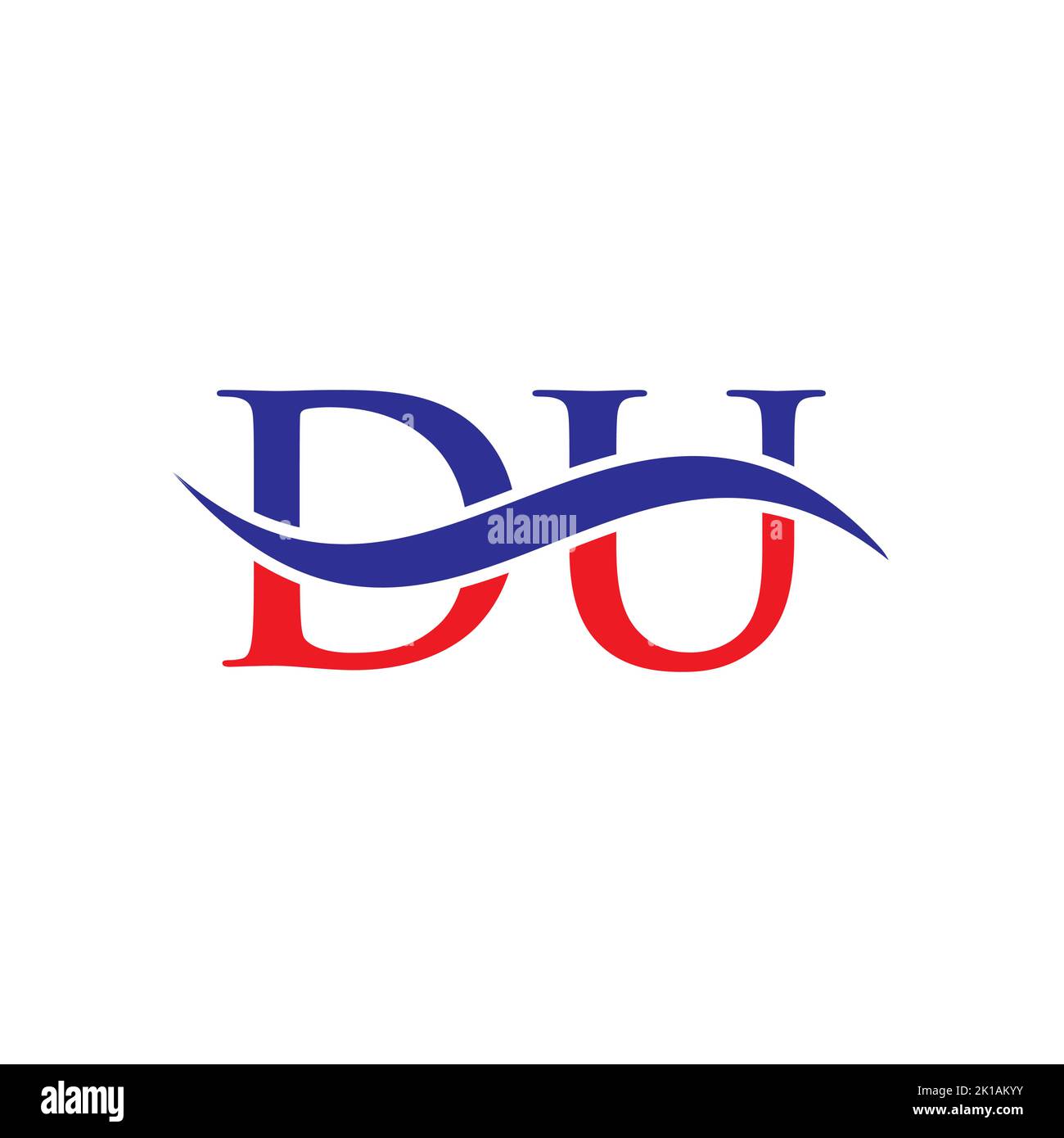 DU Combine Letter Logo Vector Template. Letter DU Logo Design Modern ...